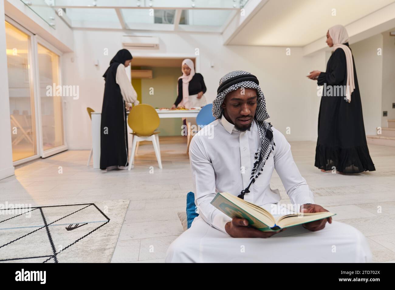 In the sacred month of Ramadan, an African American Muslim man ...