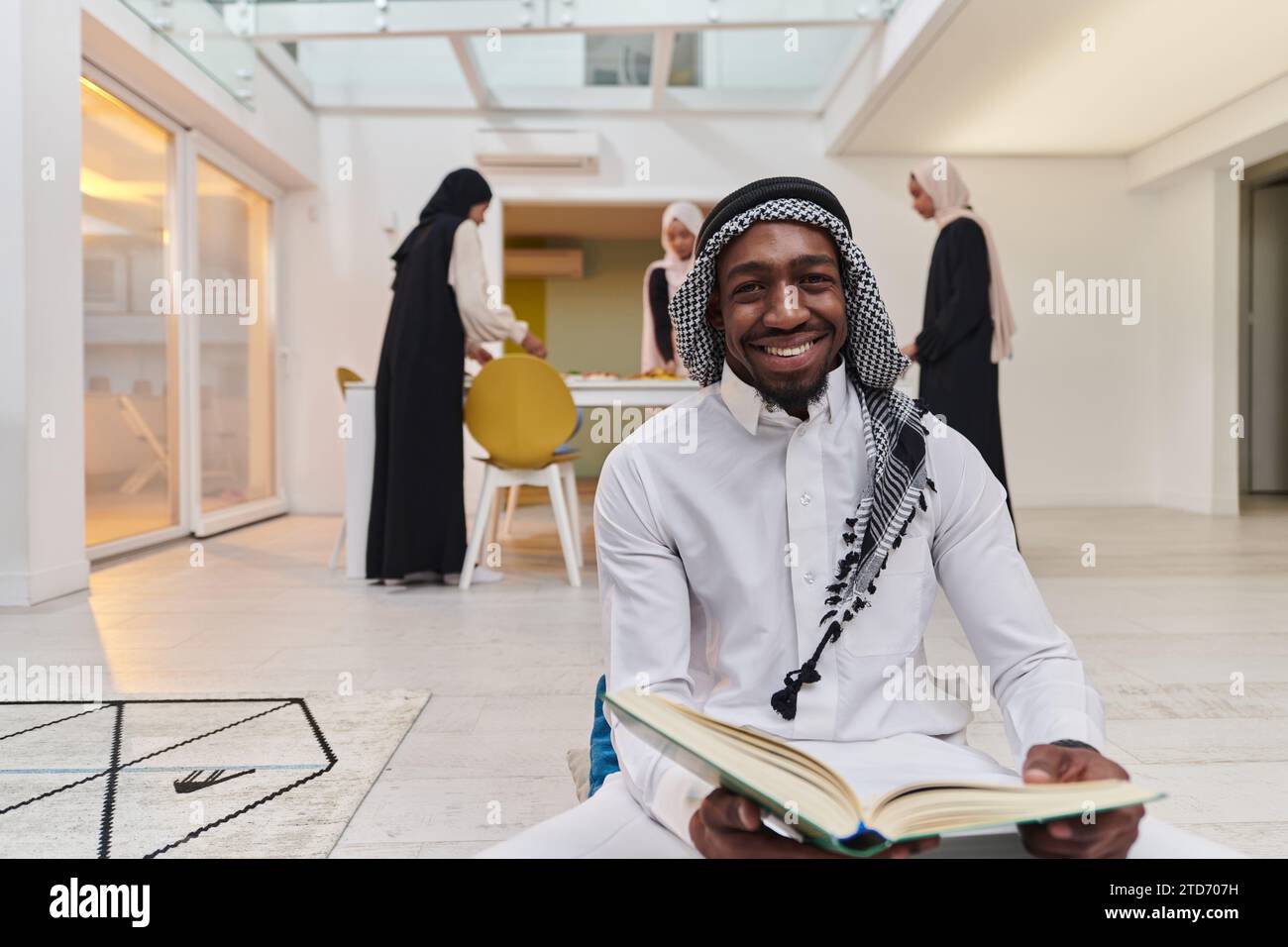 In the sacred month of Ramadan, an African American Muslim man ...