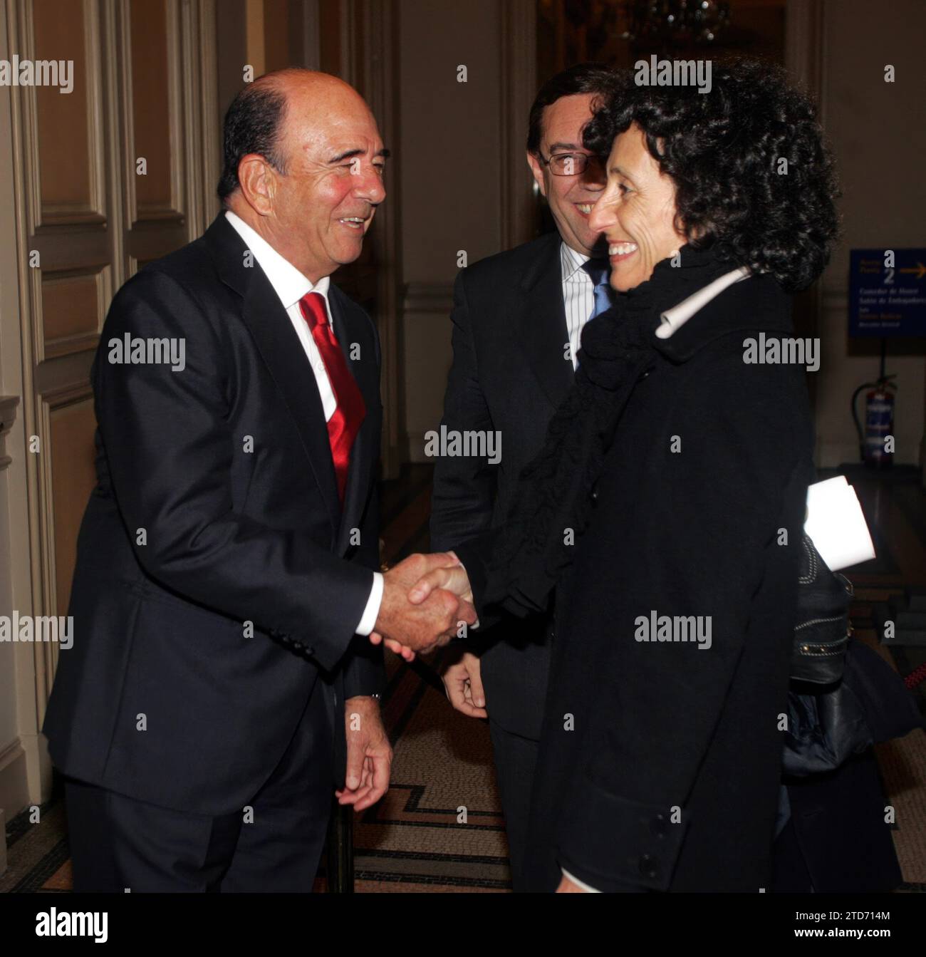 President santander bank emilio botin hi-res stock photography and ...