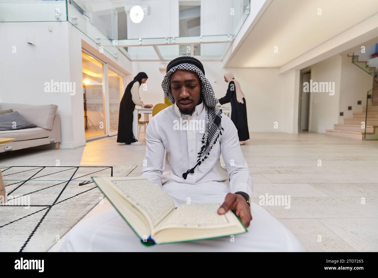 In the sacred month of Ramadan, an African American Muslim man ...