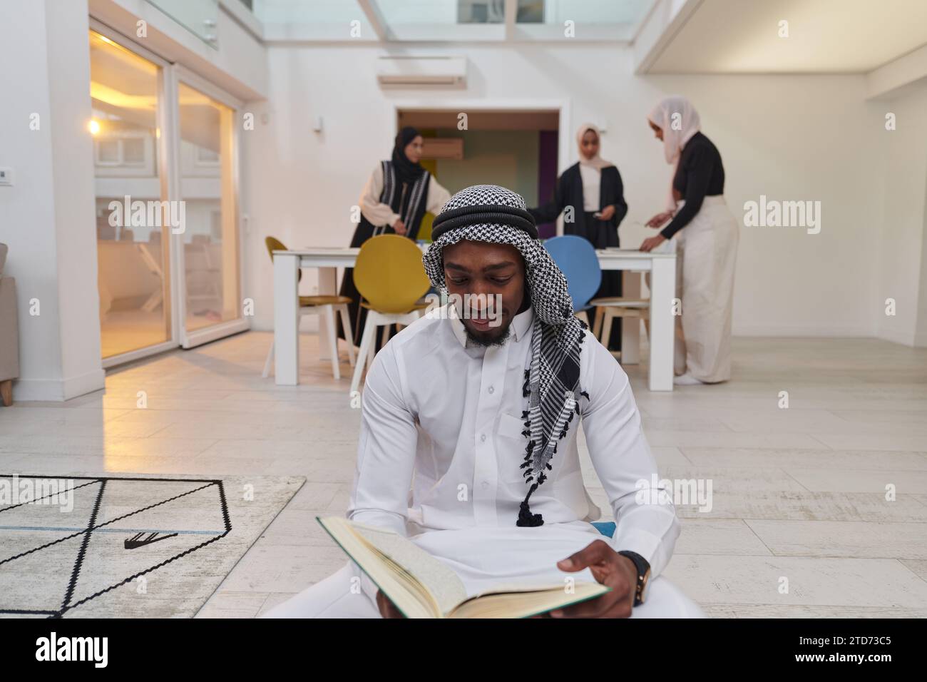 In the sacred month of Ramadan, an African American Muslim man ...