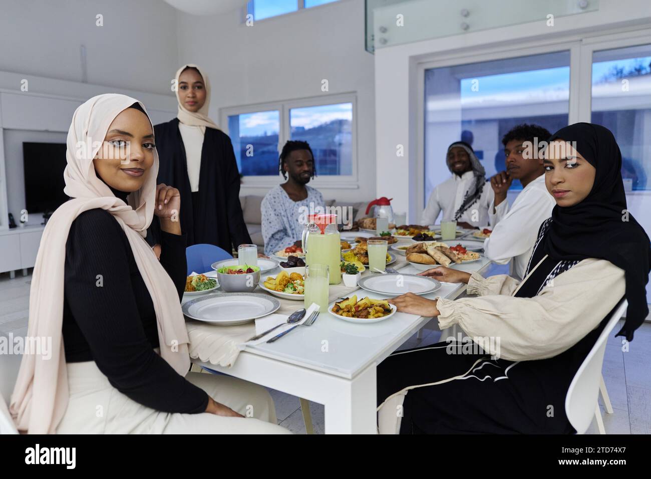 In the sacred month of Ramadan, a Muslim family joyously comes together ...