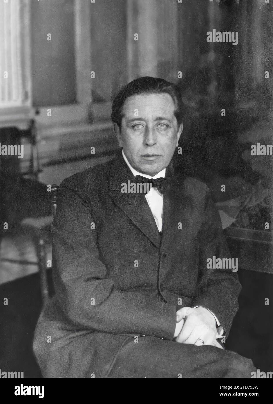 12/31/1919. Gabriel Miro looks serious. Credit: Album / Archivo ABC ...