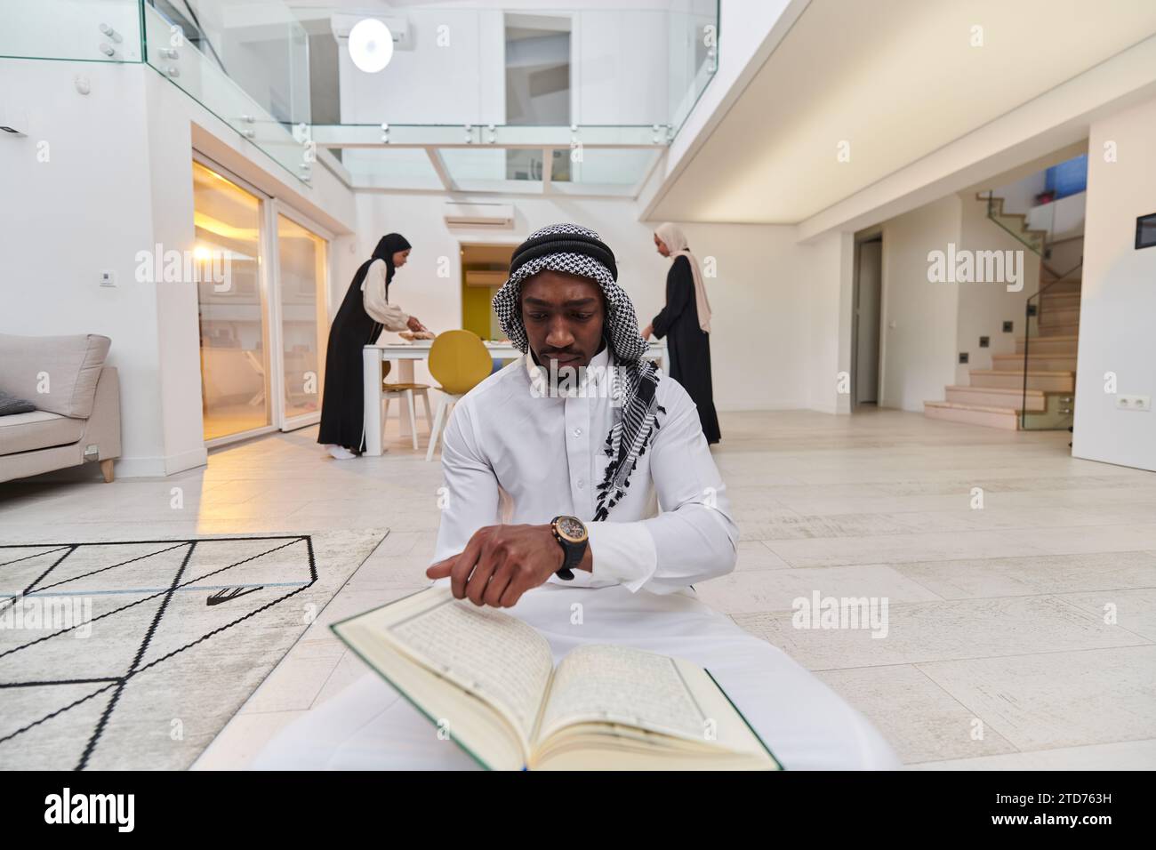 In the sacred month of Ramadan, an African American Muslim man ...