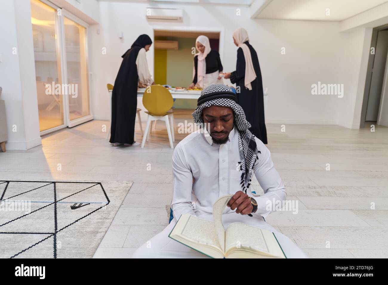 In the sacred month of Ramadan, an African American Muslim man ...