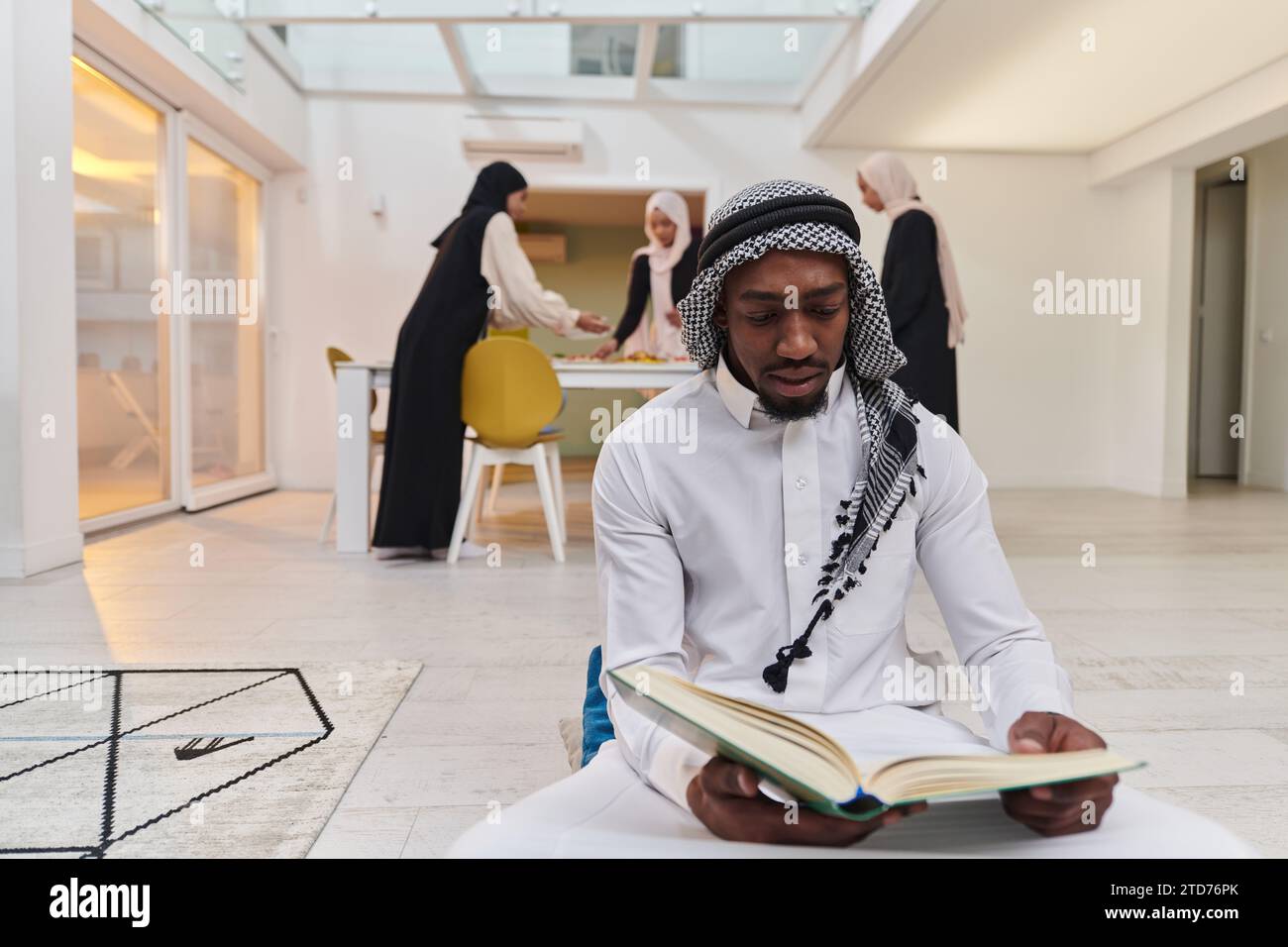 In the sacred month of Ramadan, an African American Muslim man ...
