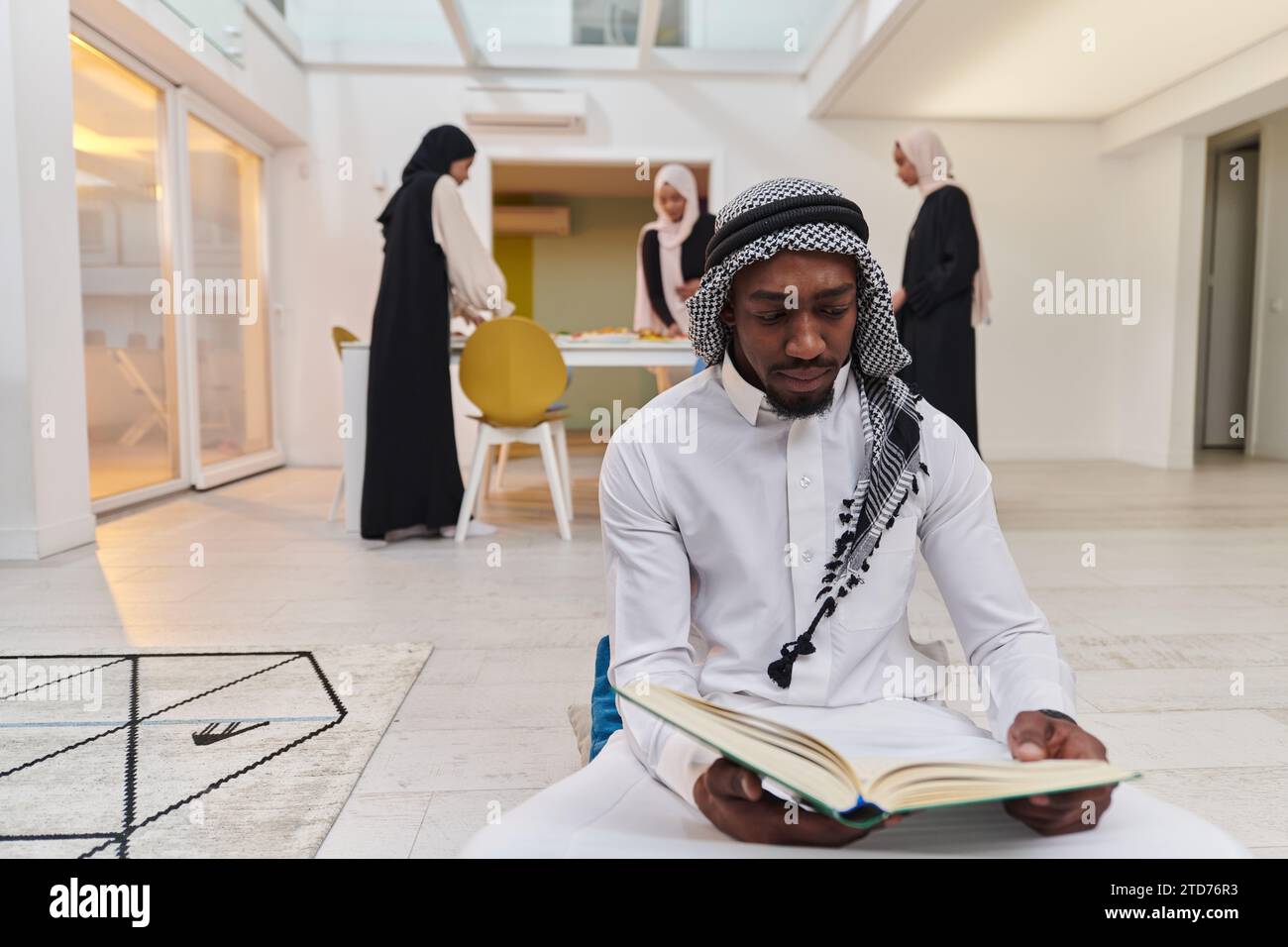 In the sacred month of Ramadan, an African American Muslim man ...
