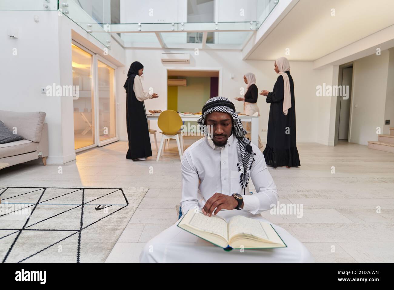 In the sacred month of Ramadan, an African American Muslim man ...