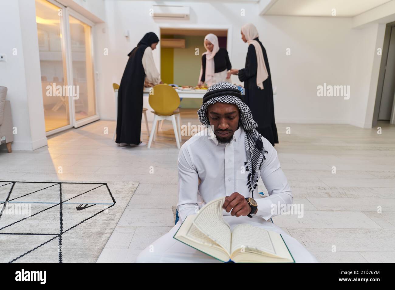 In the sacred month of Ramadan, an African American Muslim man ...