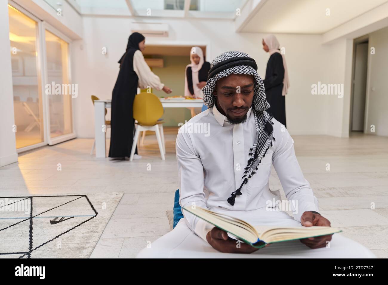 In the sacred month of Ramadan, an African American Muslim man ...