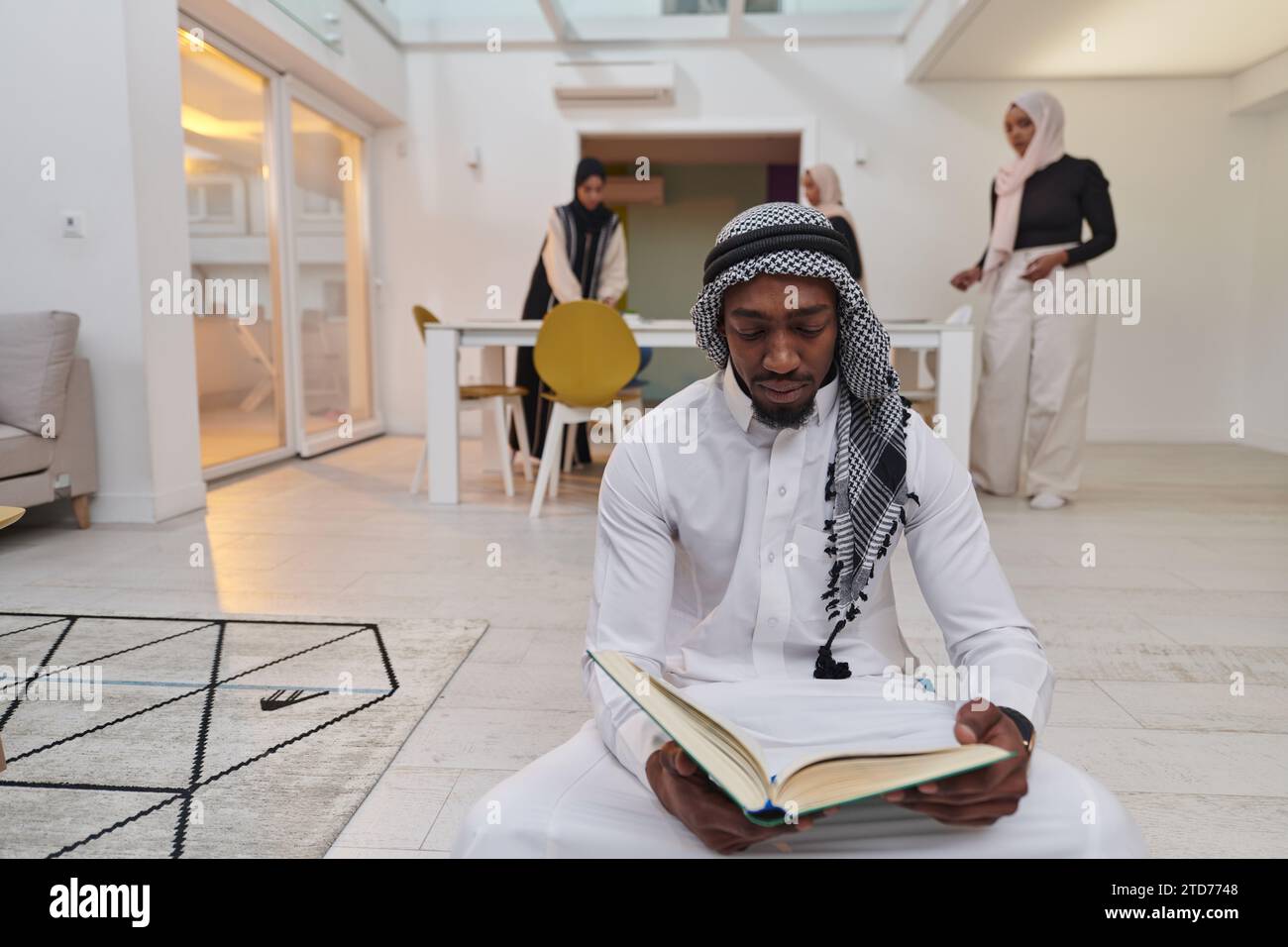 In the sacred month of Ramadan, an African American Muslim man ...