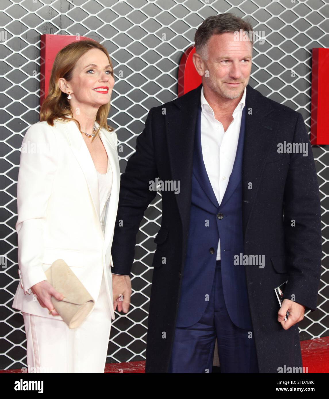 London, UK. Geri Halliwell-Horner and Christian Horner at the UK ...
