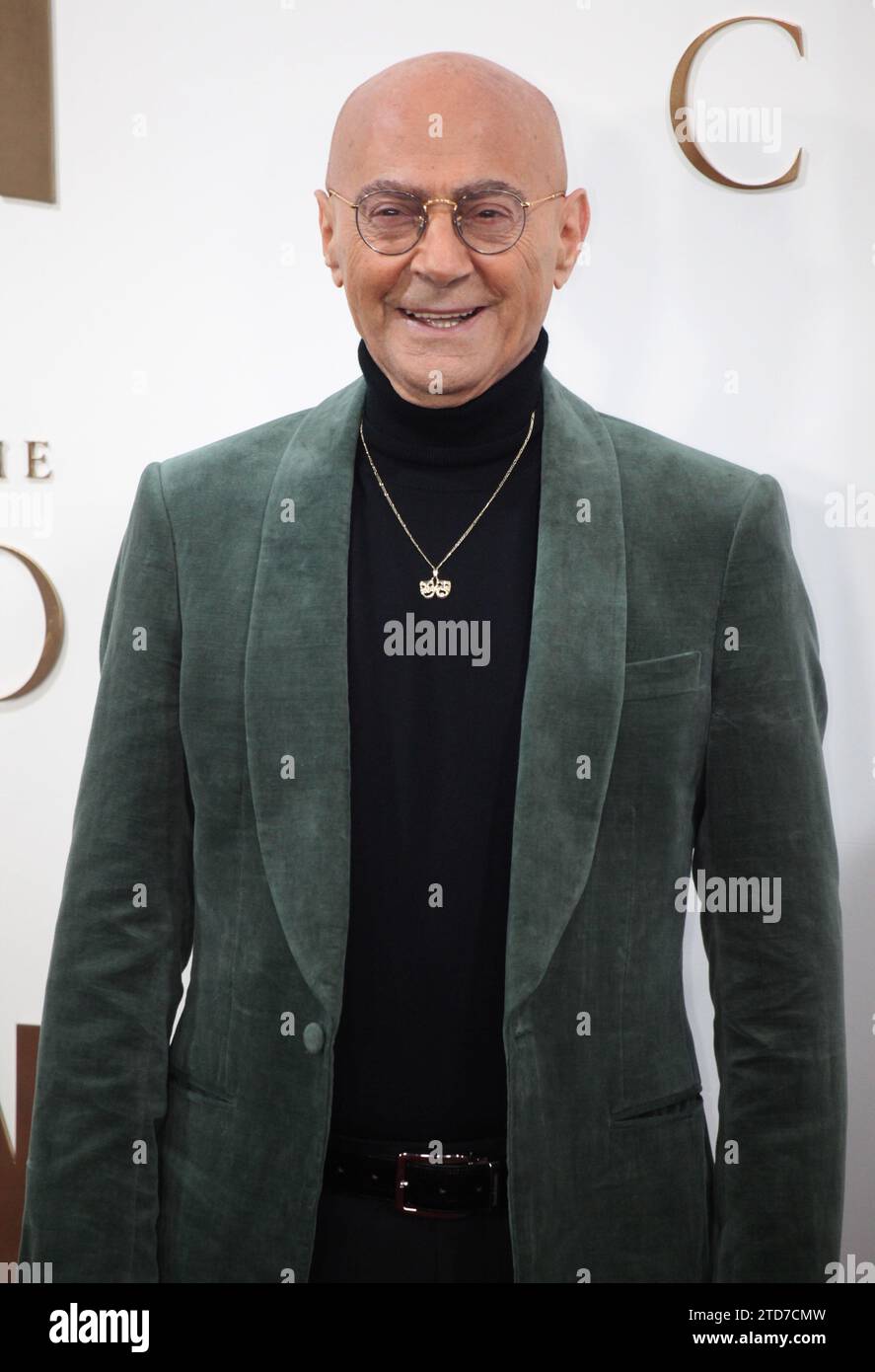 London, UK. Salim Daw at The Crown Season 6 finale. Royal Festival Hall ...