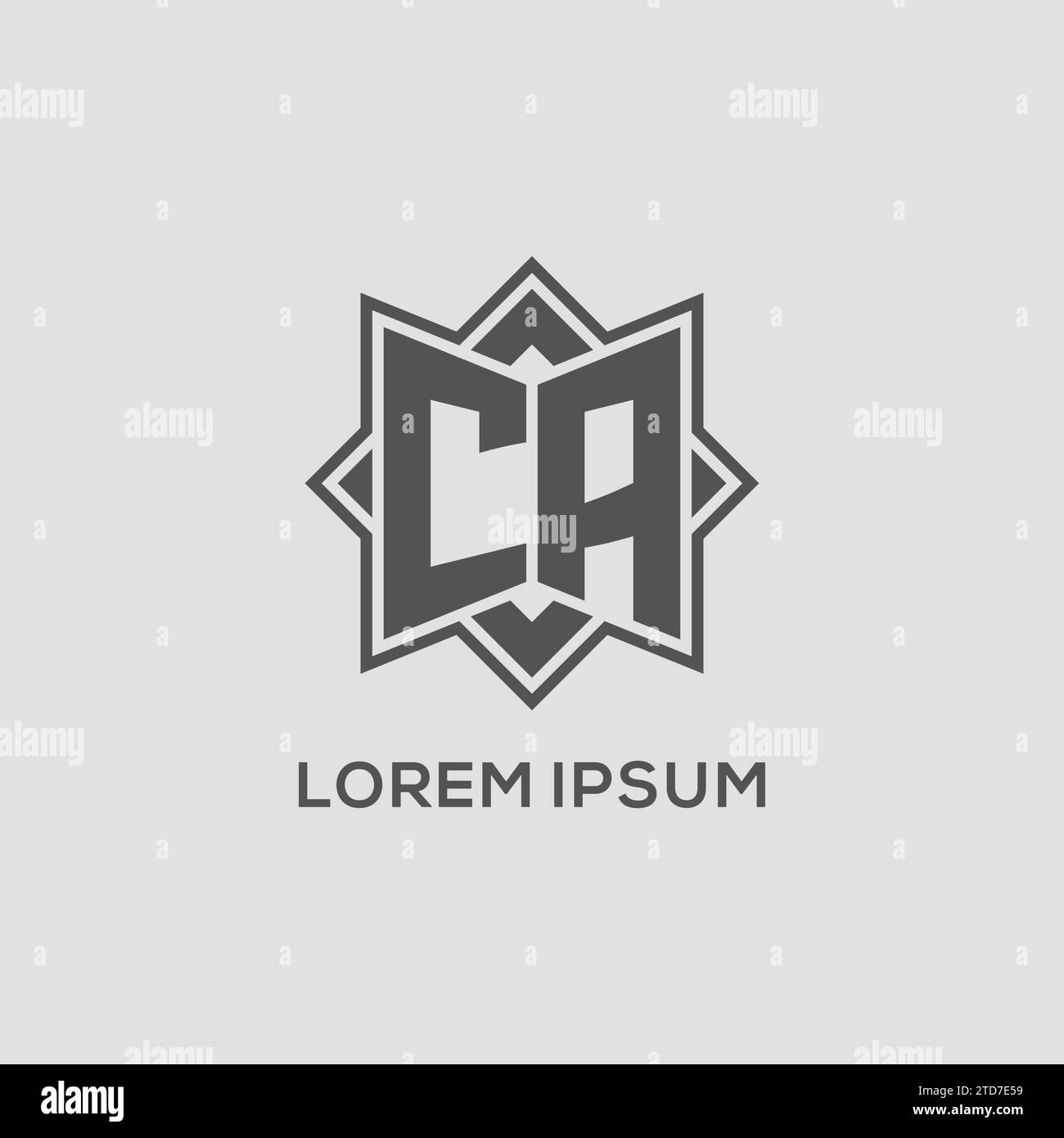 Ca logo Stock Vector Images - Alamy