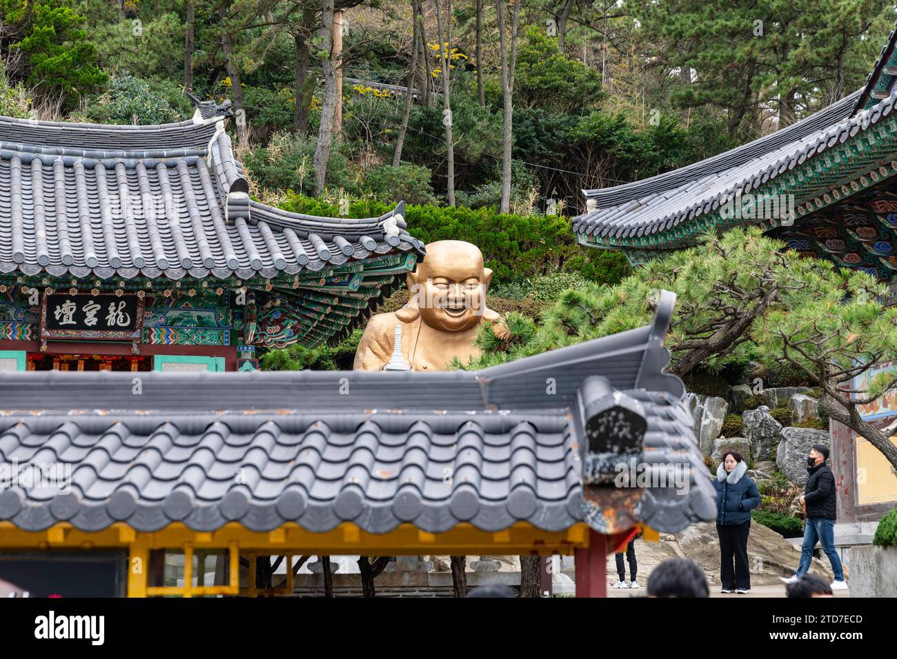 HaeDong YongGung Temple, South Korea Stock Photo - Alamy