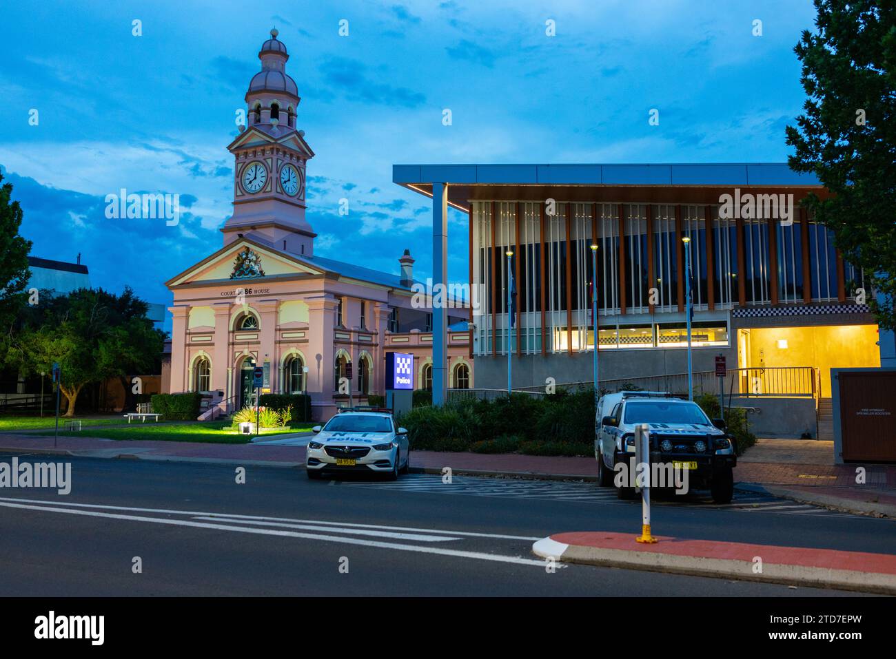 Police Station and Courthouse in Inverell, northern new south wales ...