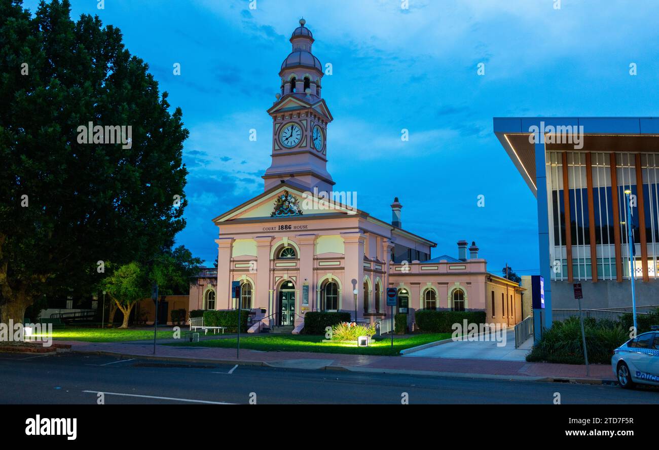 Police Station and Courthouse in Inverell, northern new south wales ...