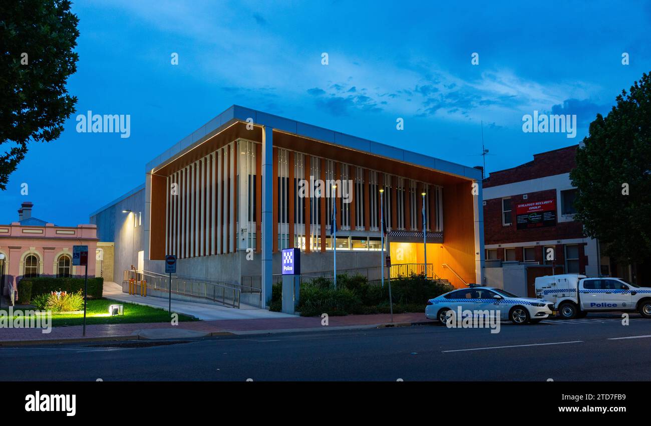Police Station in Inverell, northern new south wales, australia Stock ...