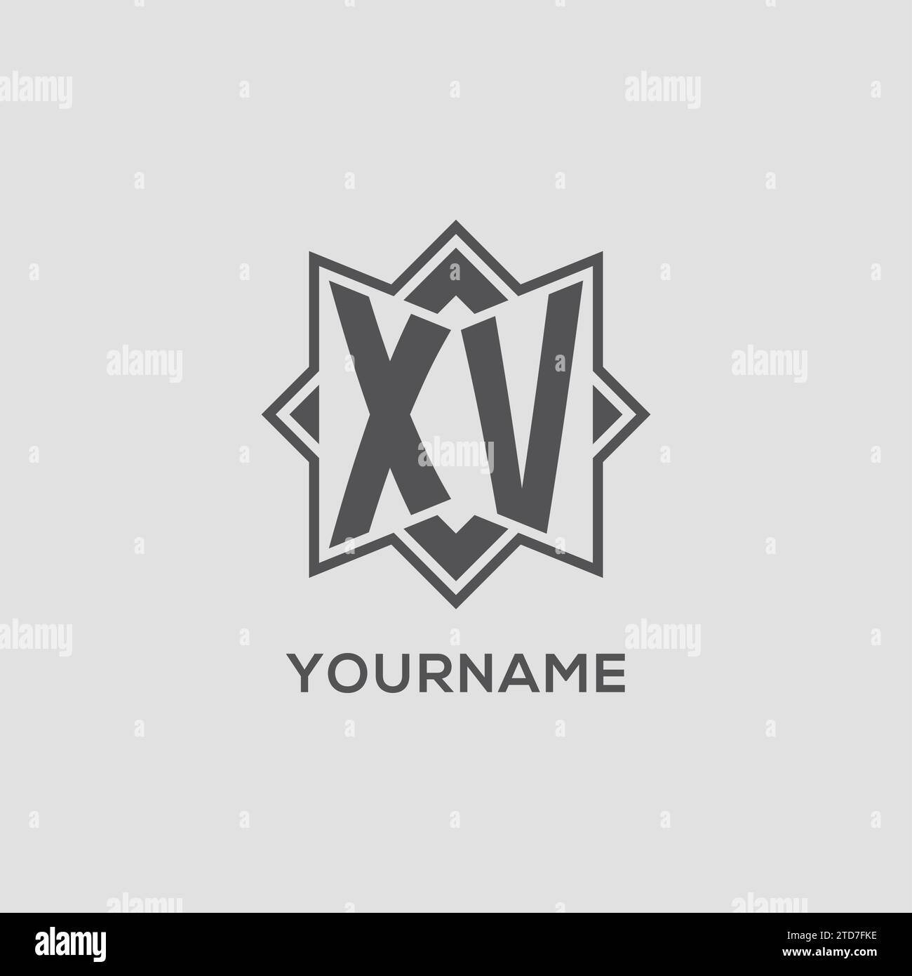 Xv logo hi-res stock photography and images - Alamy