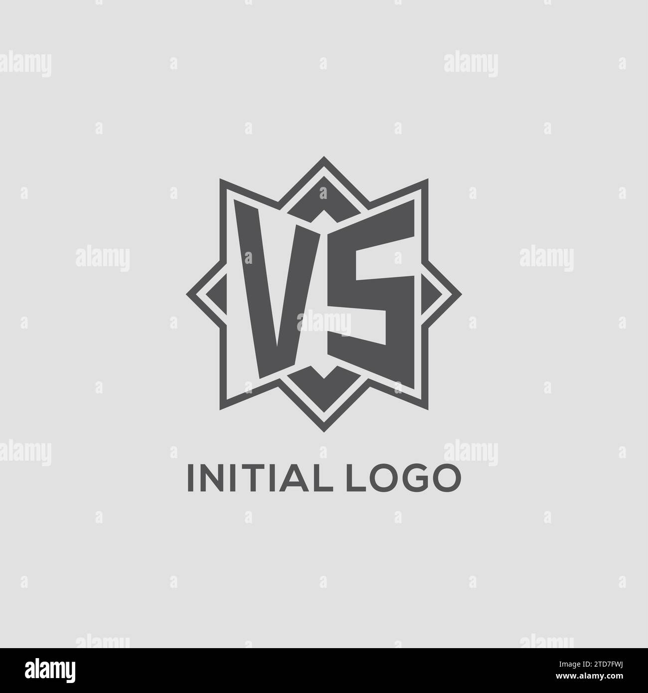 Vs name logo hi-res stock photography and images - Alamy
