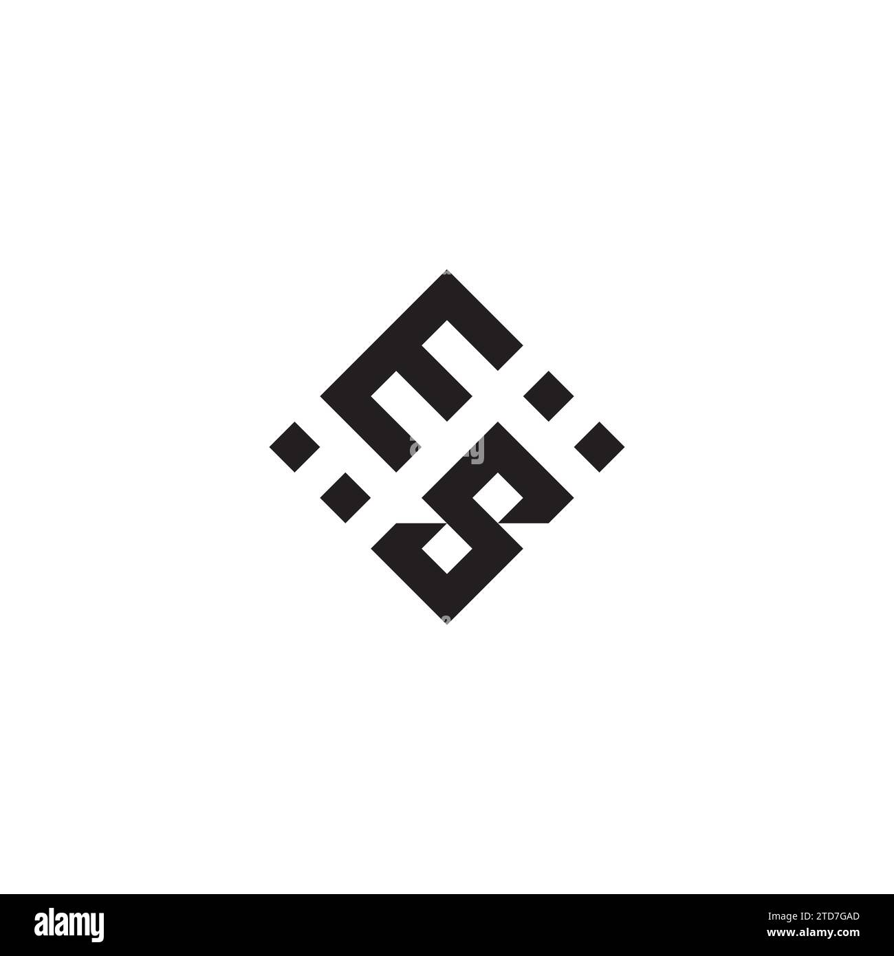SE abstract geometric concept logo in high quality professional design ...