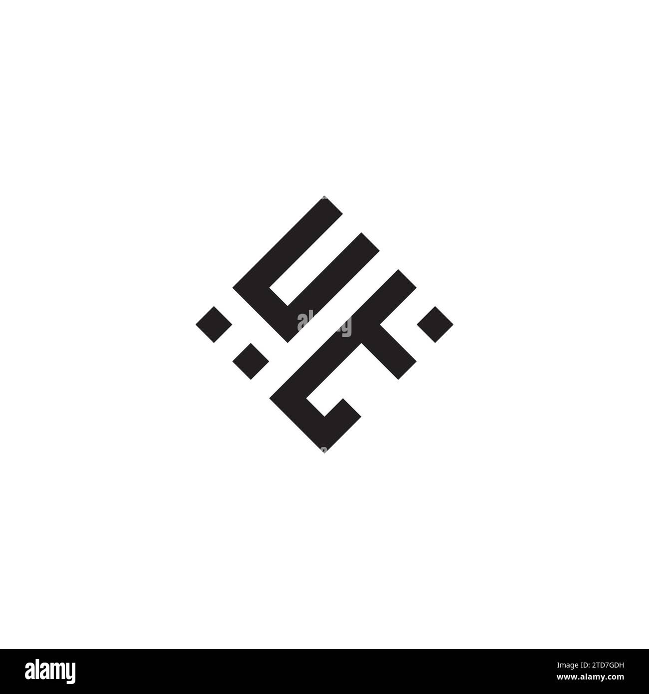 TU abstract geometric concept logo in high quality professional design ...