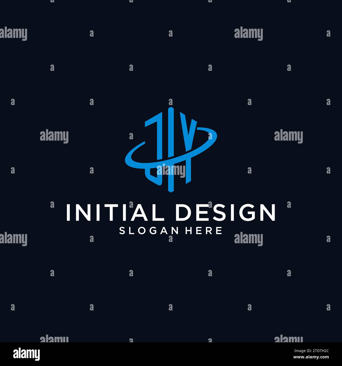 JY initial monogram logo with hexagonal shape and swoosh design ideas ...