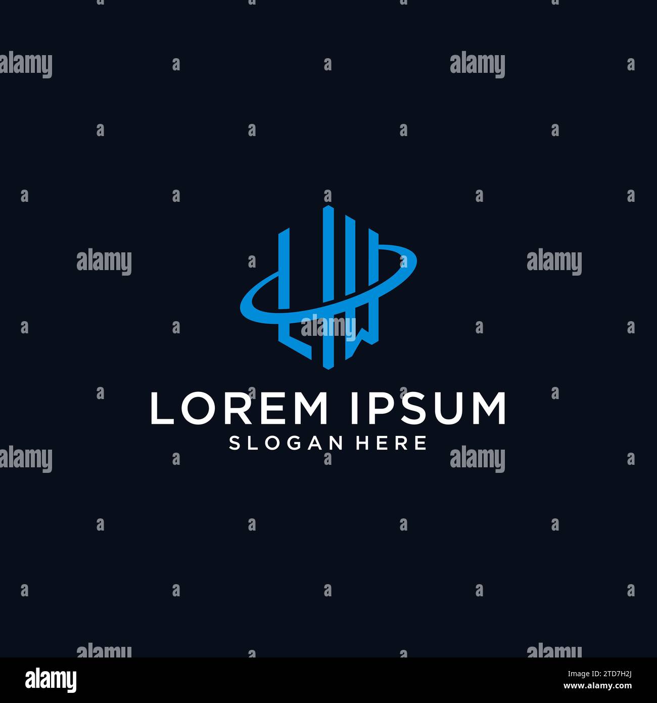 LM initial monogram logo with hexagonal shape and swoosh design ideas ...