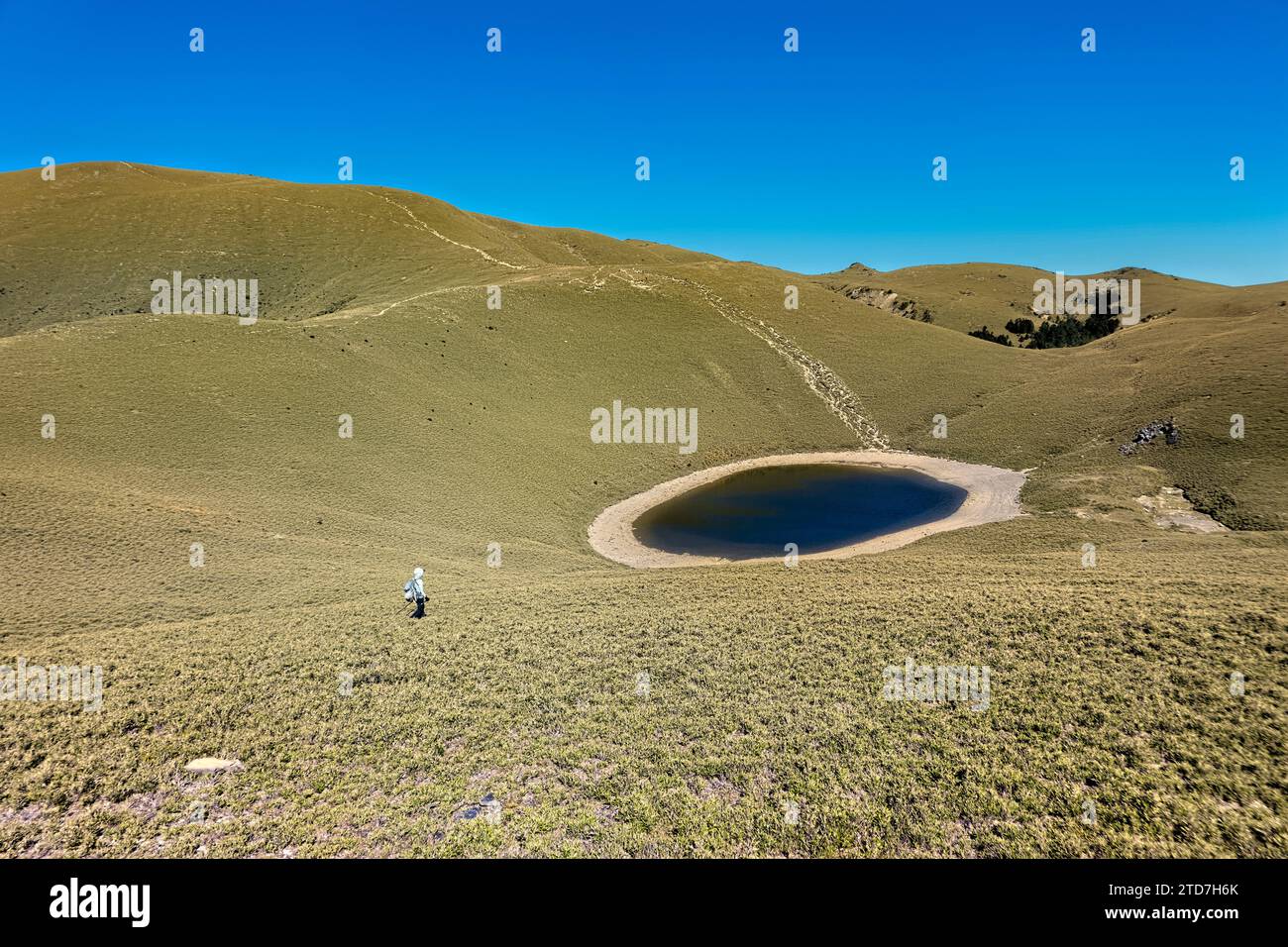 The beautiful alpine Jiaming Lake, Taitung, Taiwan Stock Photo - Alamy