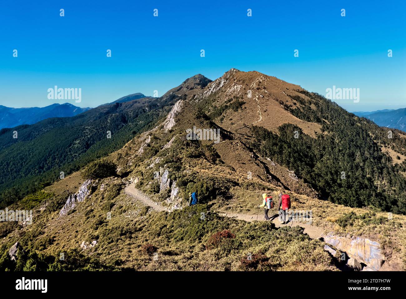 Trekking the Jiaming Lake Trail, Taitung, Taiwan Stock Photo - Alamy