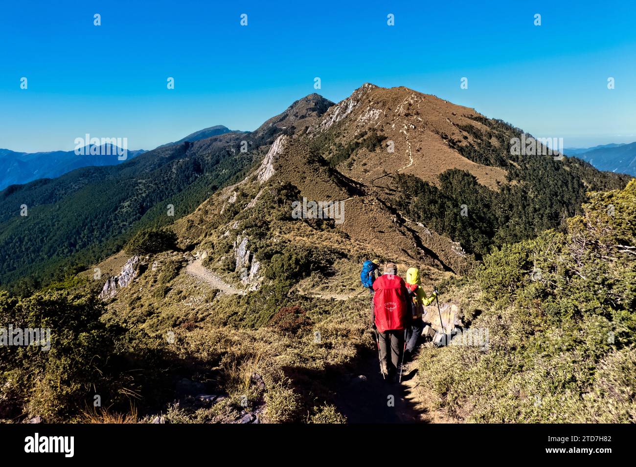 Trekking the Jiaming Lake Trail, Taitung, Taiwan Stock Photo - Alamy