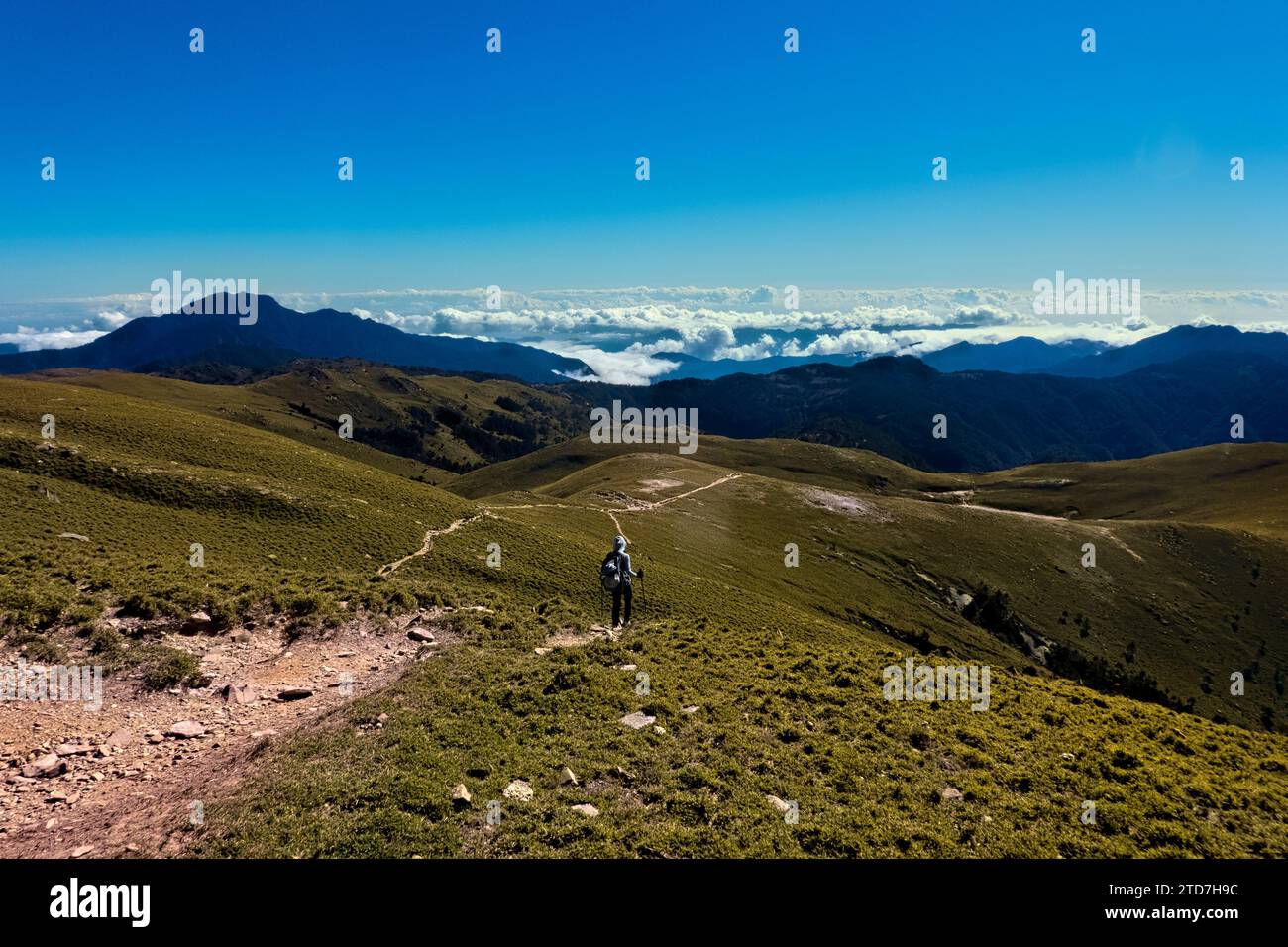 Trekking the Jiaming Lake Trail, Taitung, Taiwan Stock Photo - Alamy