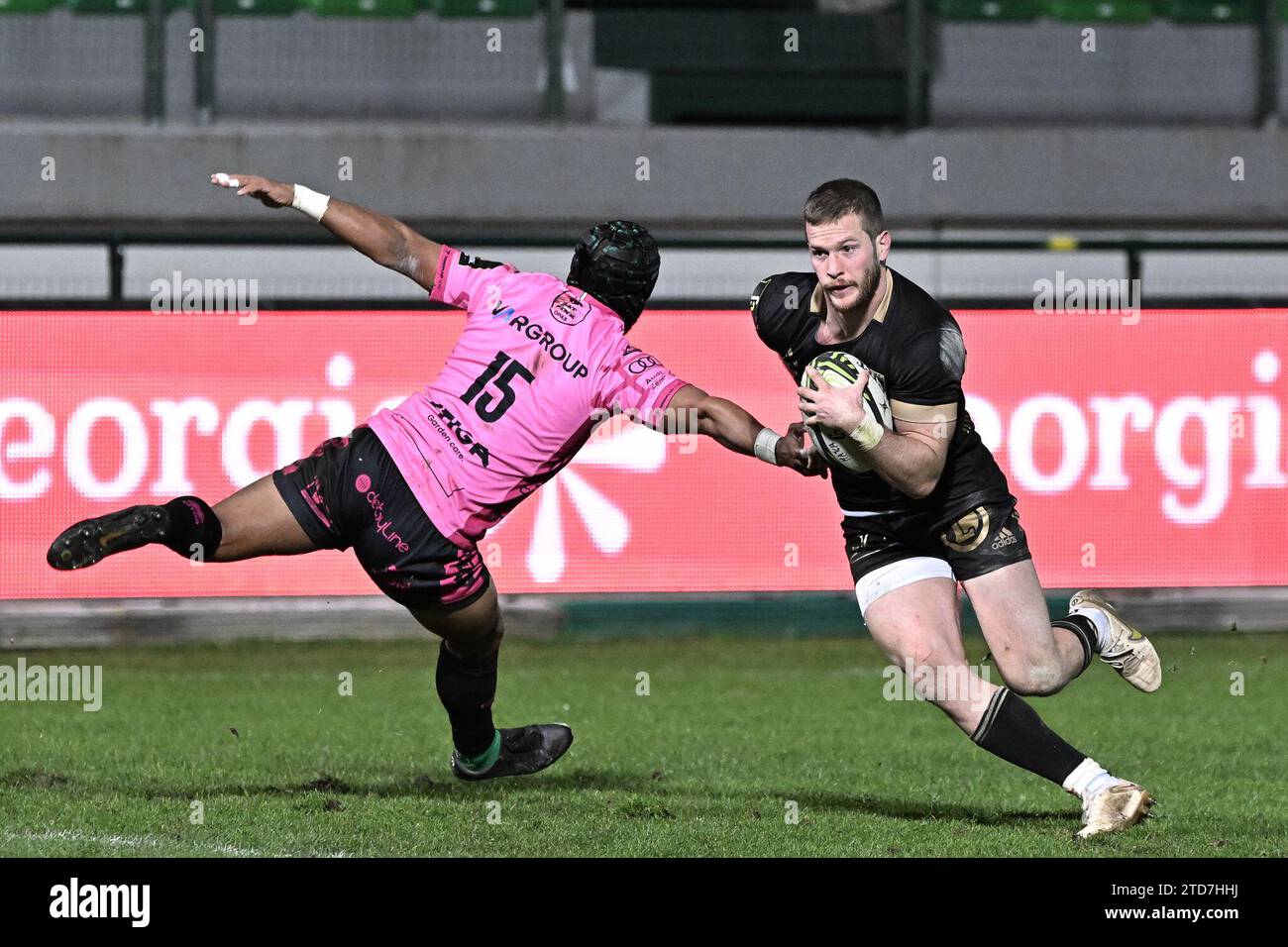 Attack of USAP Perpignan during the EPCR CHALLENGE CUP match between ...