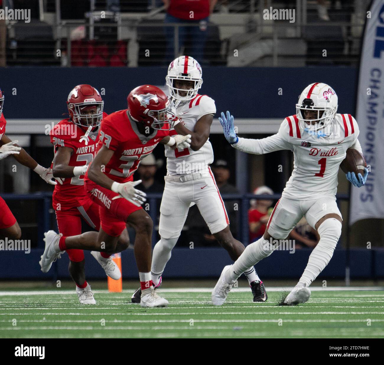 December 16, 2023, Arlington, Texas, U.S: Duncanville player #1 CB ...