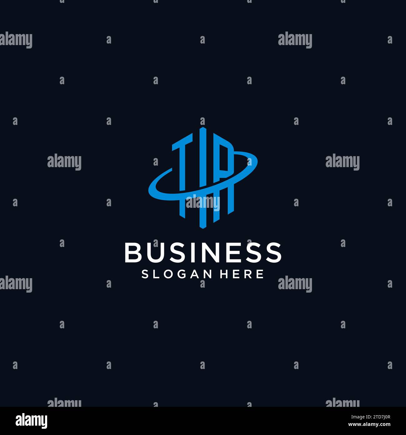 TR initial monogram logo with hexagonal shape and swoosh design ideas ...