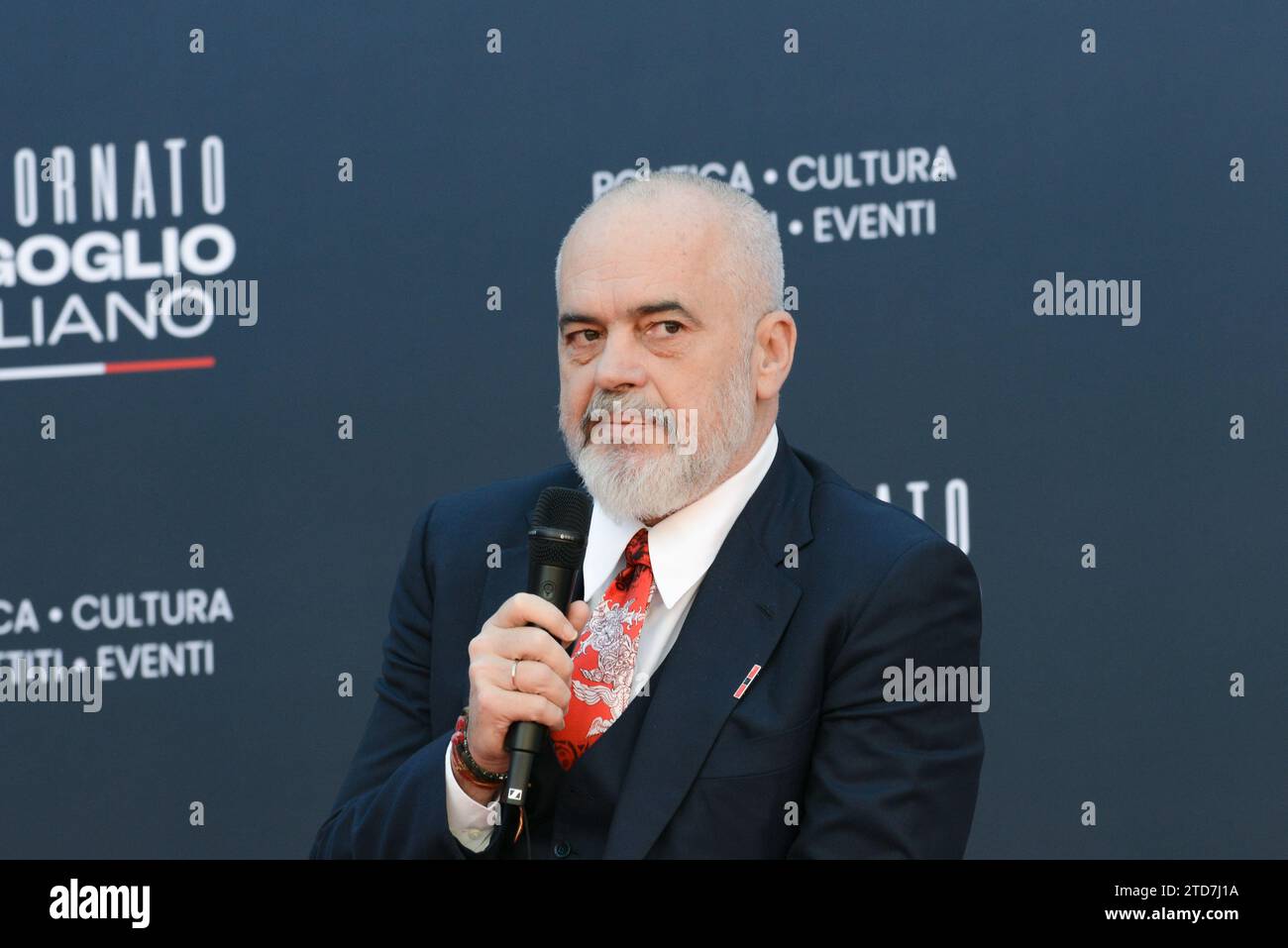 Edi Rama during the News Atreju, political demonstration organized by ...