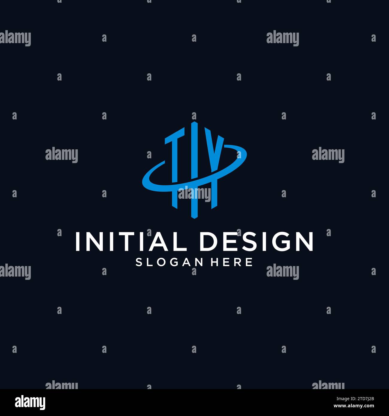 TY initial monogram logo with hexagonal shape and swoosh design ideas ...