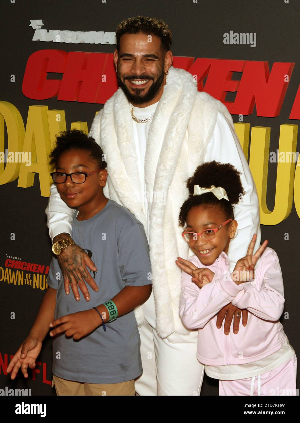 London, UK. Sandro Farmhouse at the screening for Chicken Run: Dawn of ...