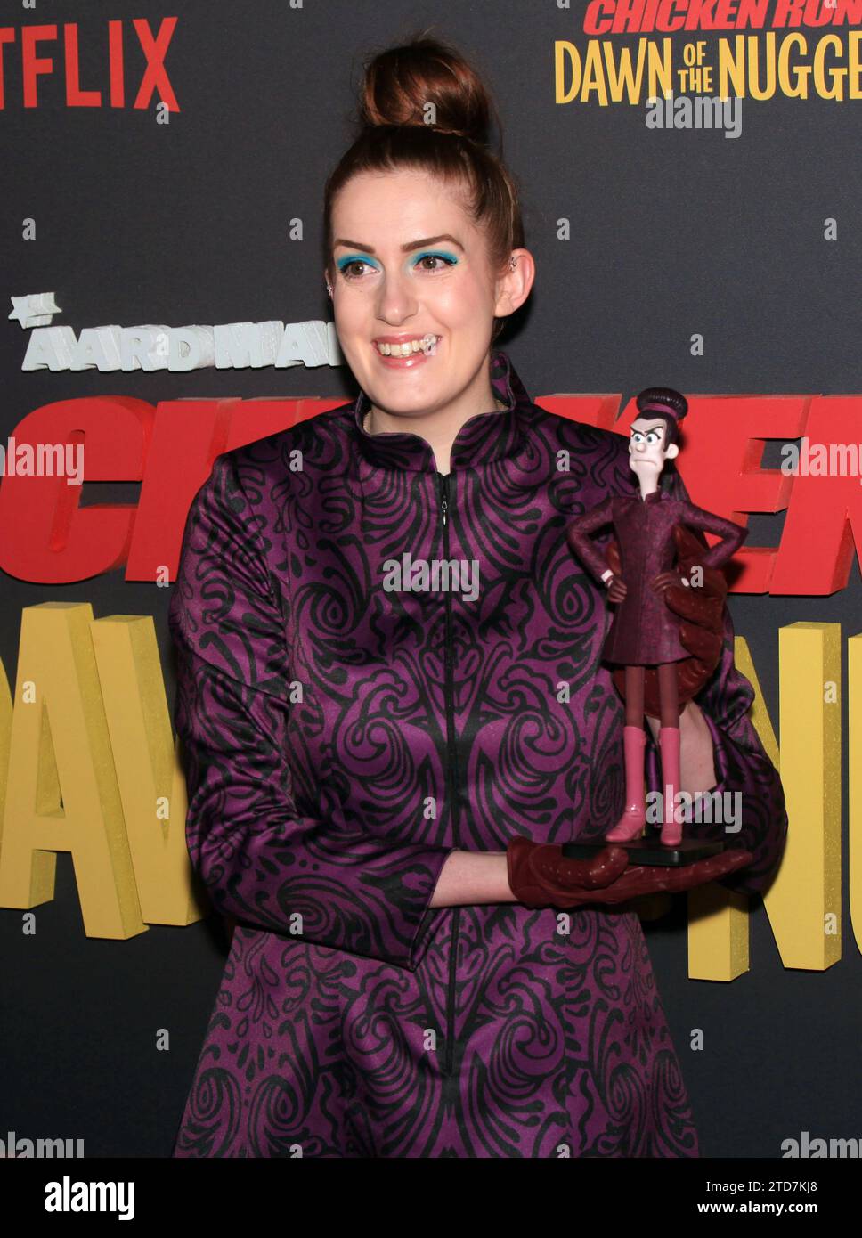 London, UK. Maddy Lucy Dann at the screening for Chicken Run: Dawn of ...