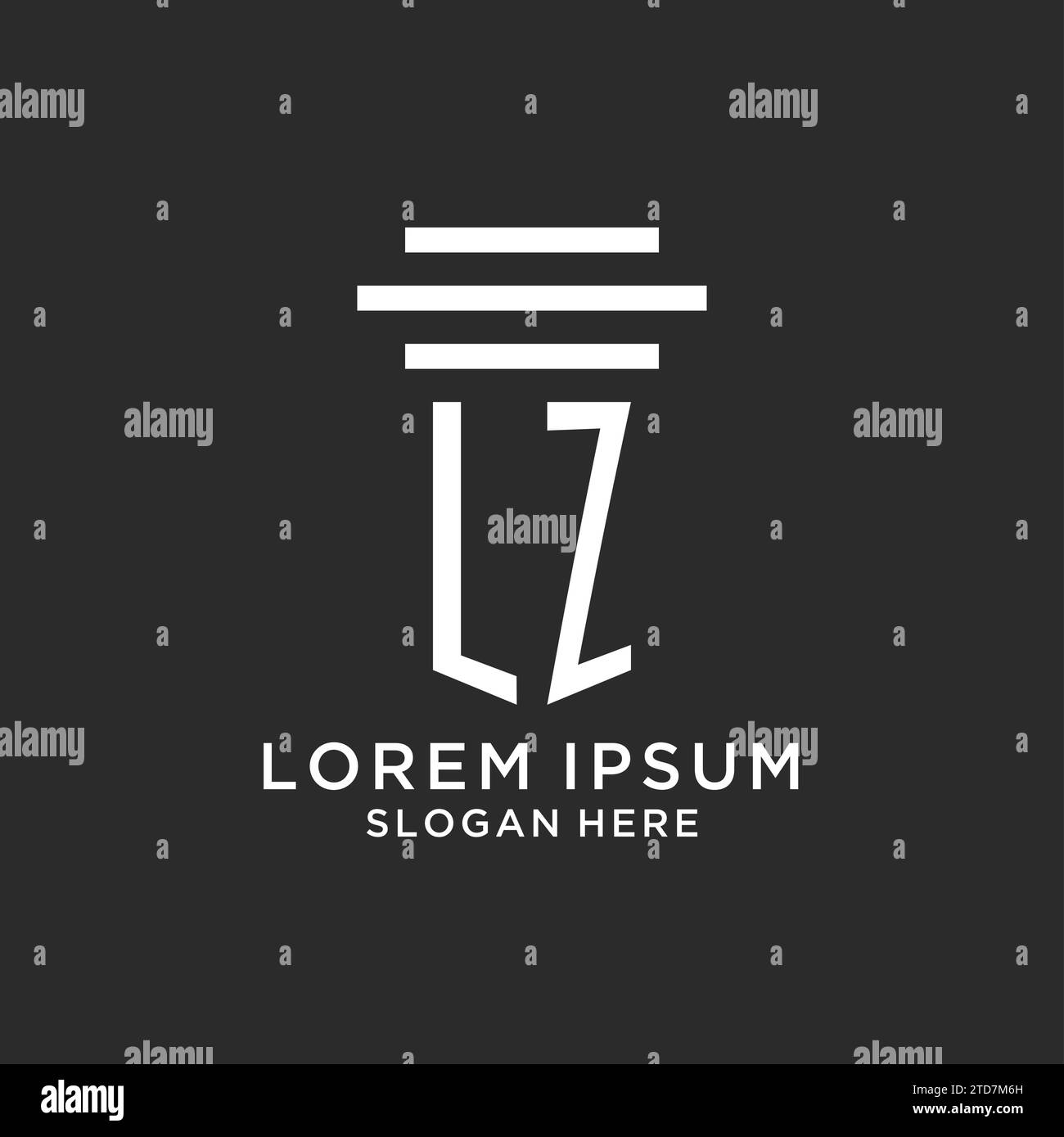 Lz clean logo Stock Vector Images - Alamy