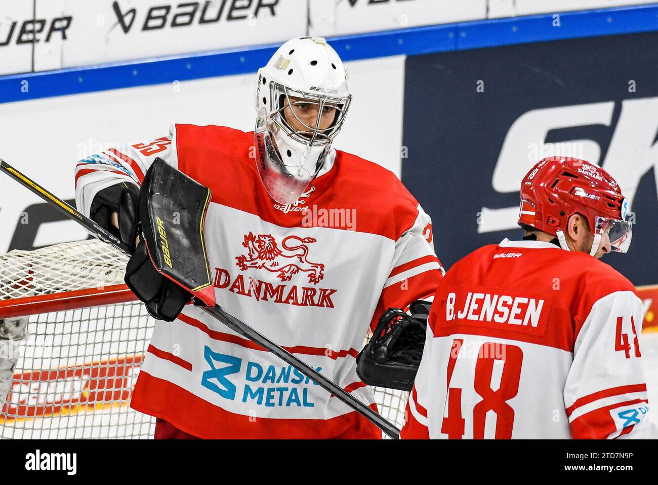 12.11.2023, Fanatec Arena, Landshut, GER, Deutschland Cup, D?nemark ...