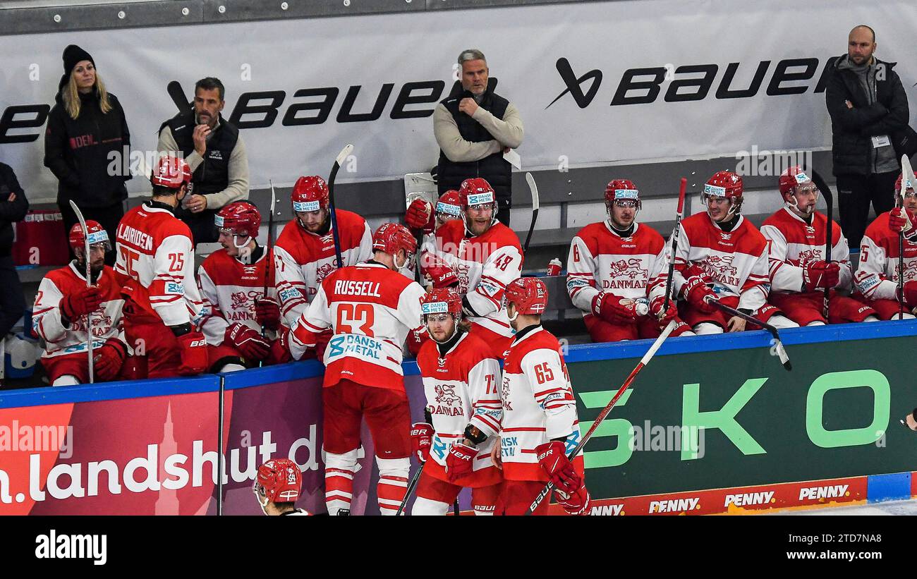 12.11.2023, Fanatec Arena, Landshut, GER, Deutschland Cup, D?nemark ...