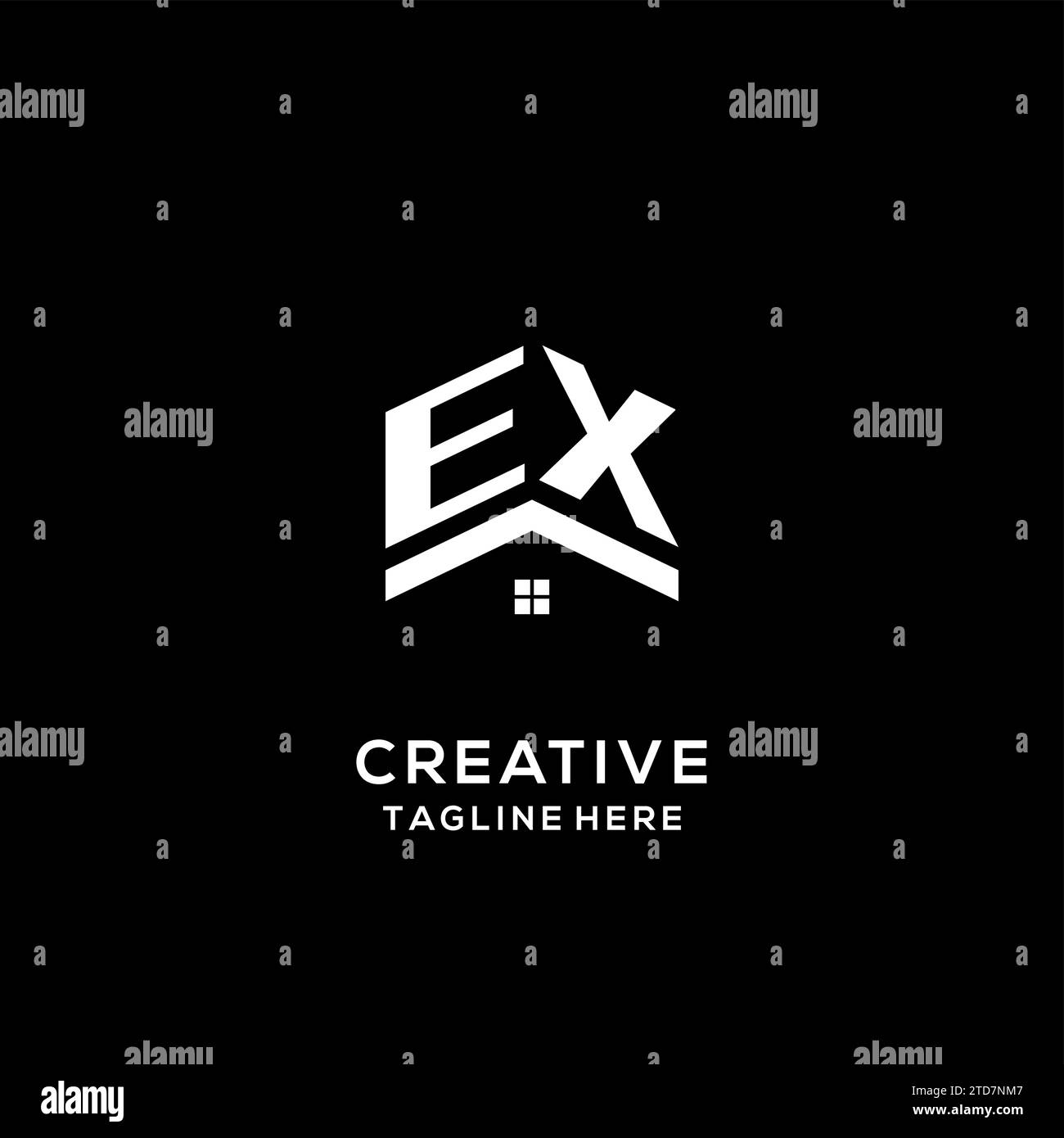 Ex clean logo Black and White Stock Photos & Images - Alamy