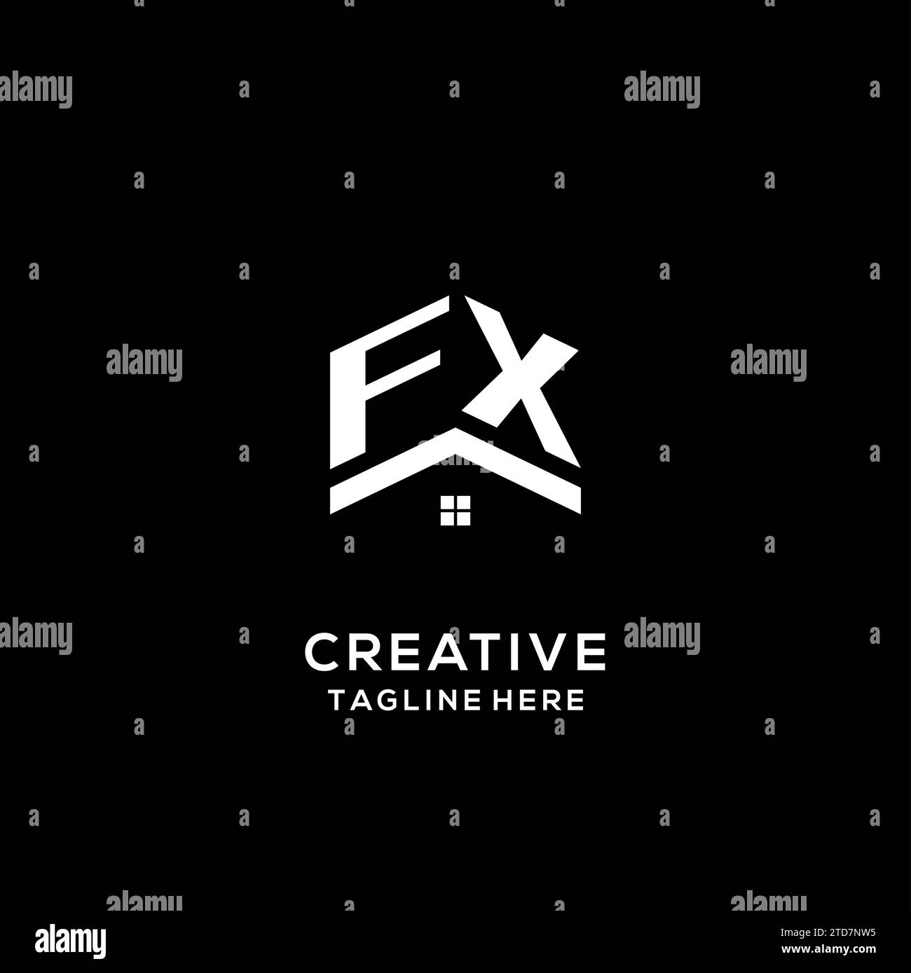 Fx real estate logo hi-res stock photography and images - Alamy