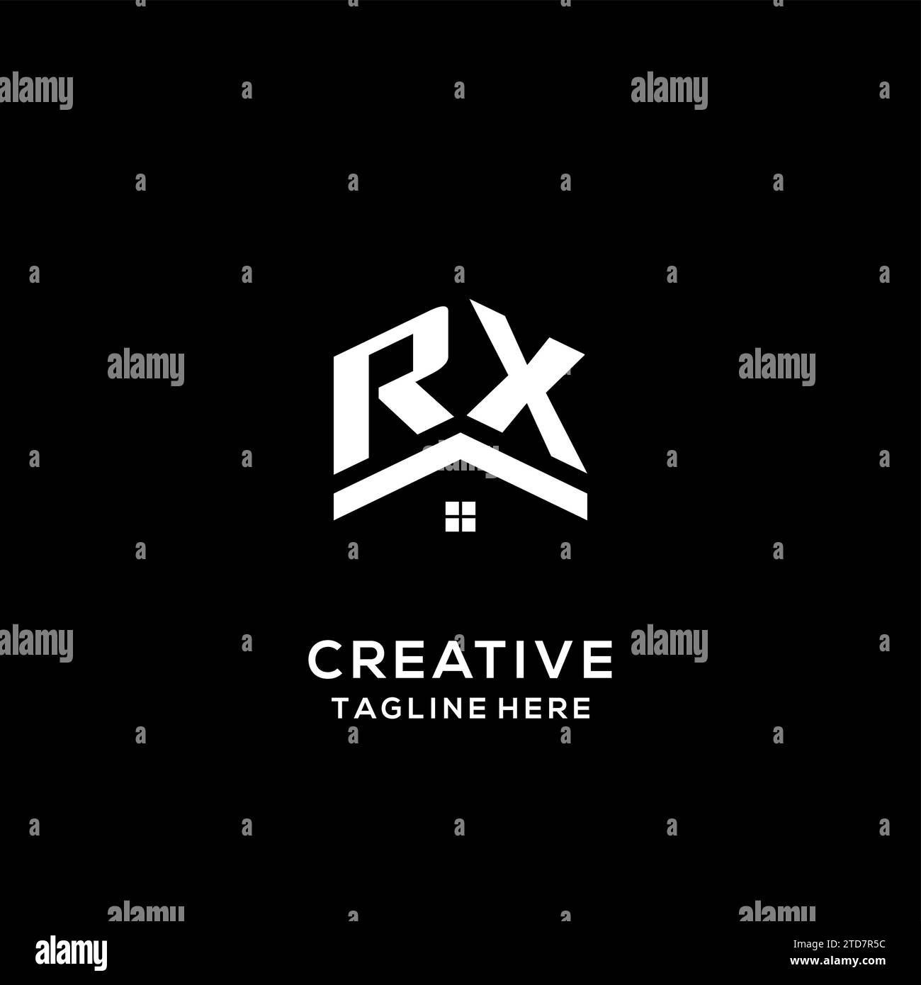 Rx clean logo Black and White Stock Photos & Images - Alamy