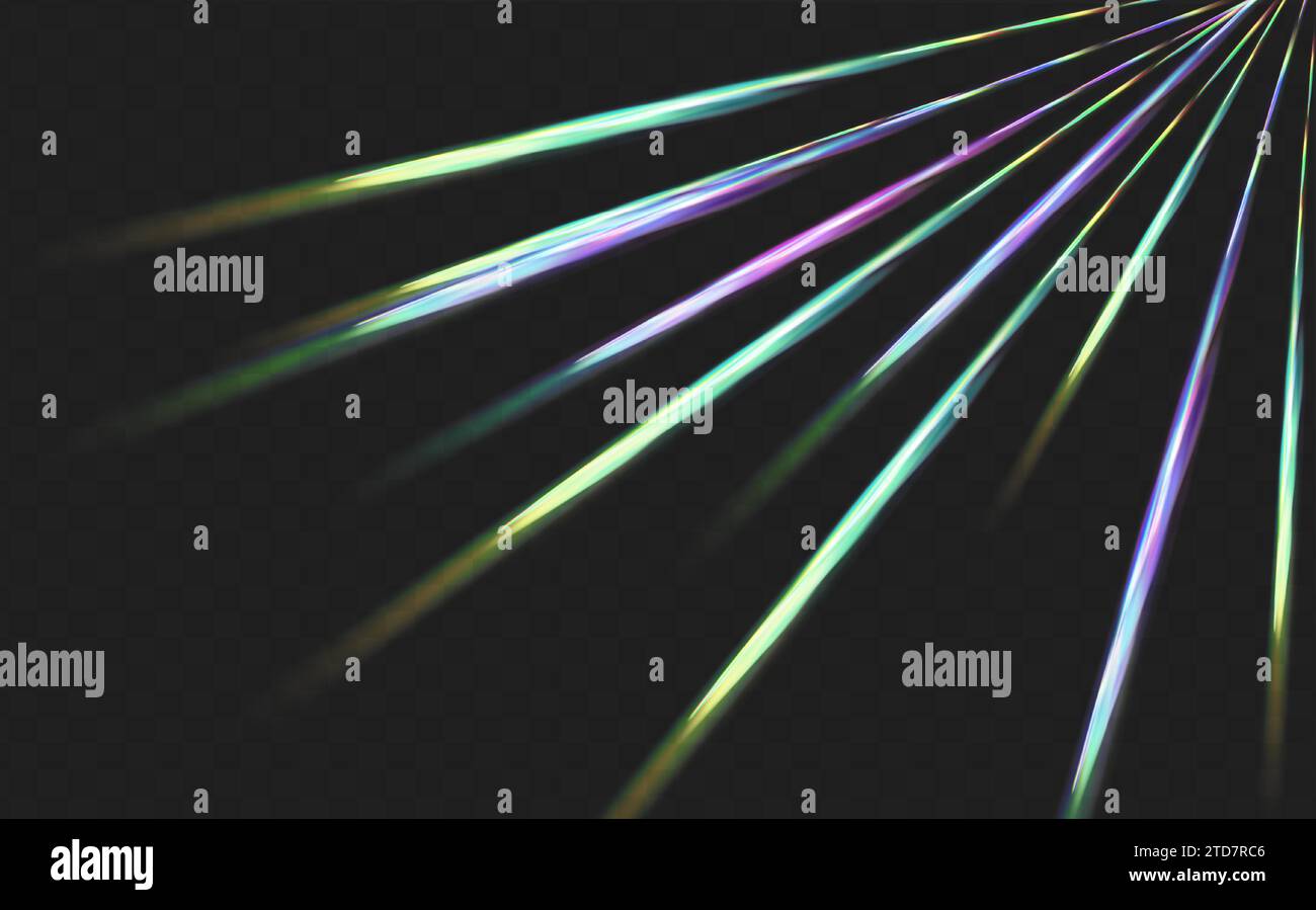 Overlay for backgrounds. Triangular prism concept.A set of colorful ...