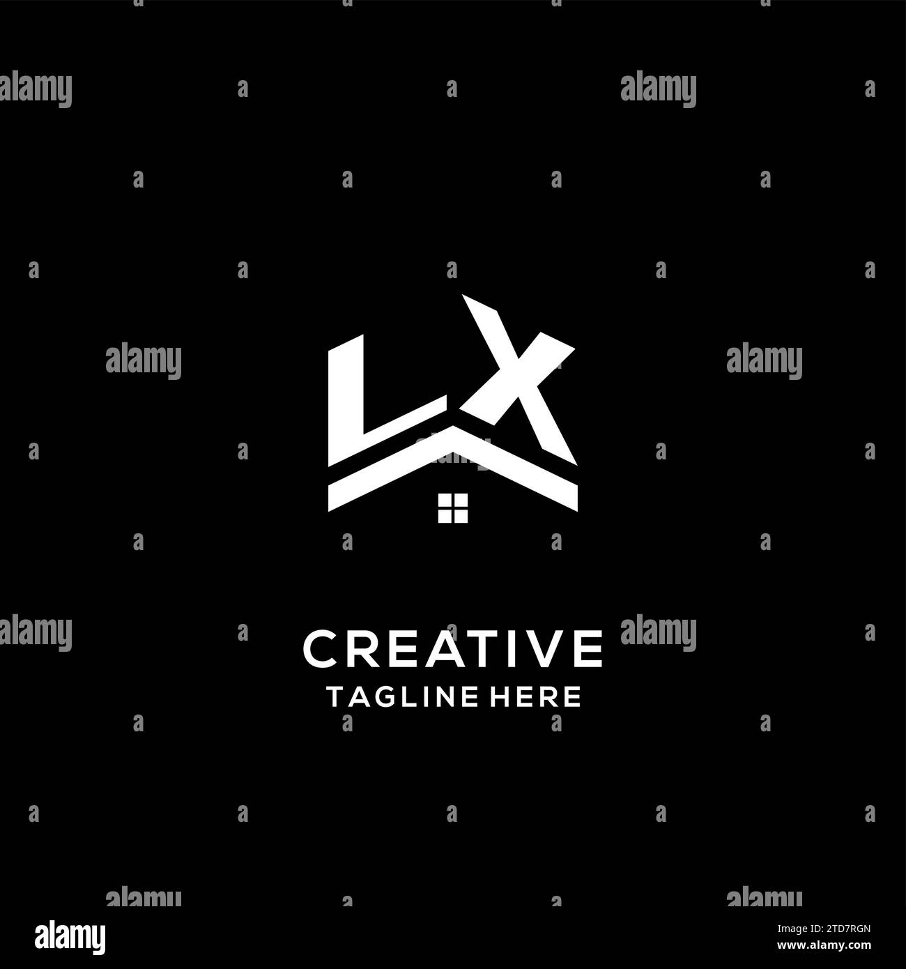 Lx clean logo Stock Vector Images - Alamy