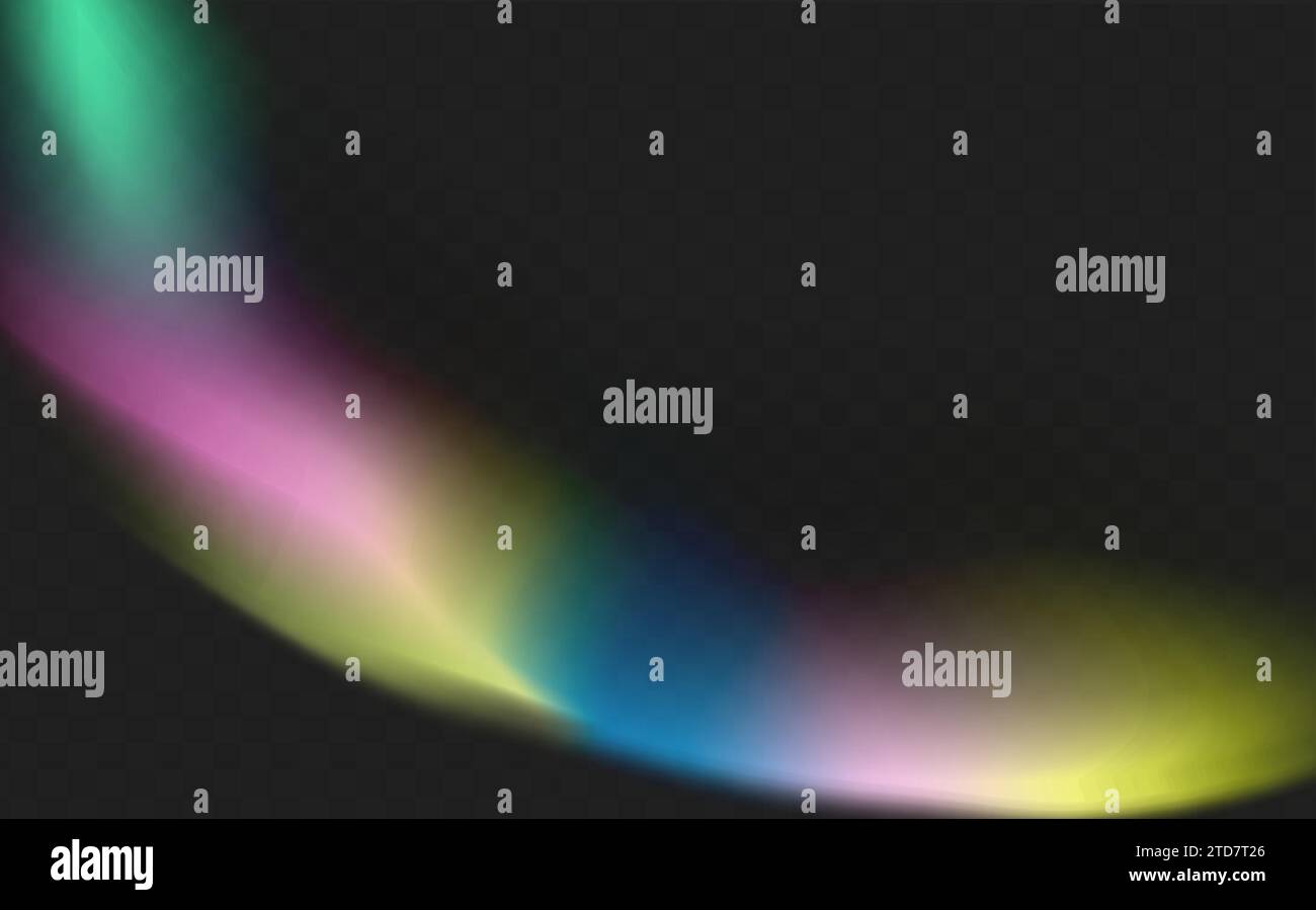 Overlay for backgrounds. Triangular prism concept.A set of colorful ...