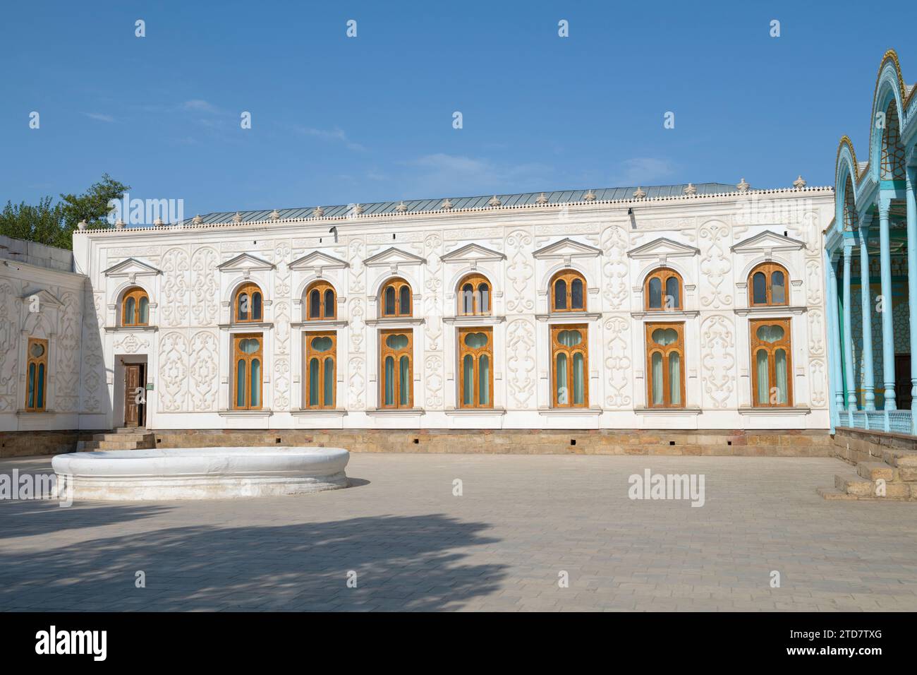Facade of the ancient Reception Palace. Country residence of the ...