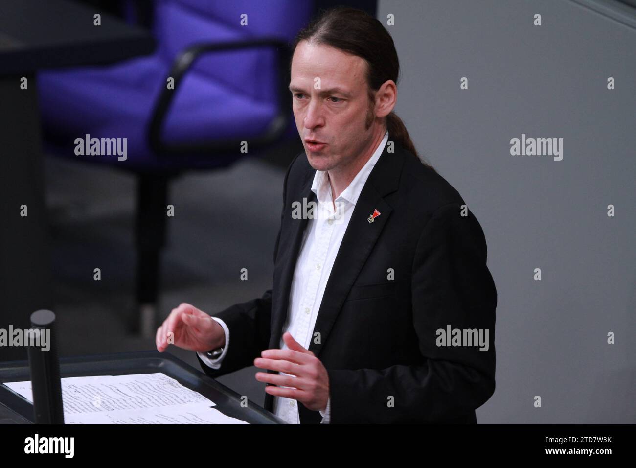 Berlin, Deutschland, 15.12.2023: Sitzungswoche im Deutschen Bundestag ...